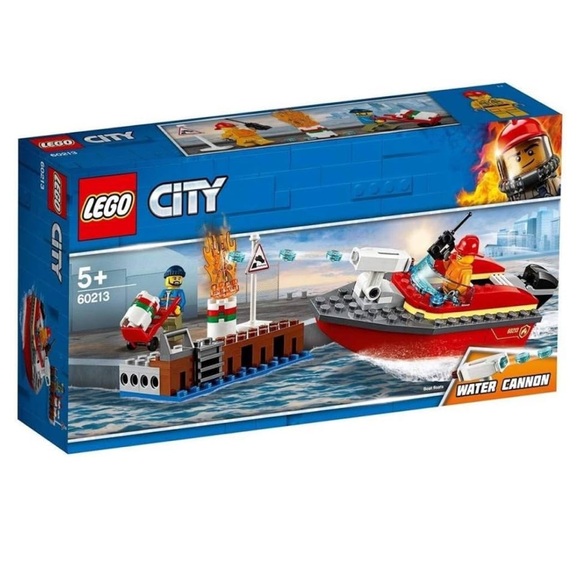 Lego | Toys | Nwt Lego 6223 Dock Side Fire 97 Pieces | Poshmark